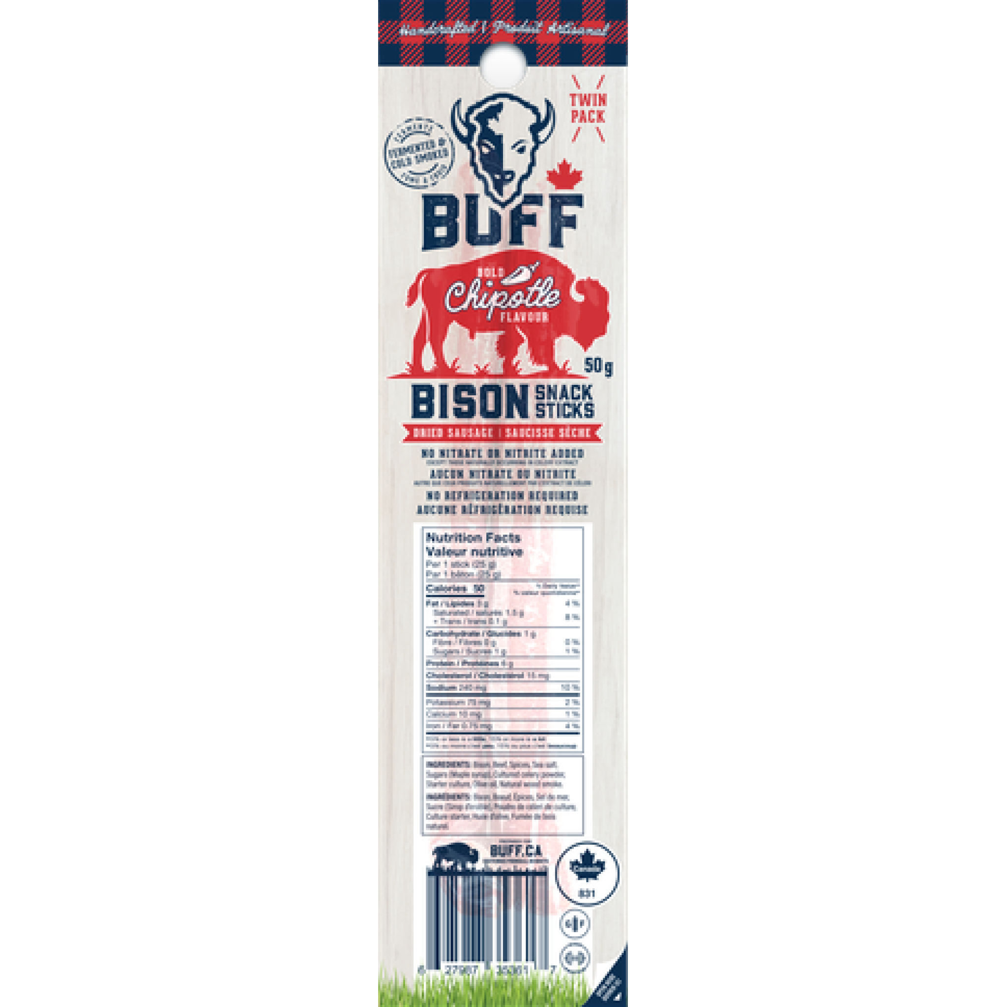Products – Healthy Bison Meat Snack Sticks - BUFF